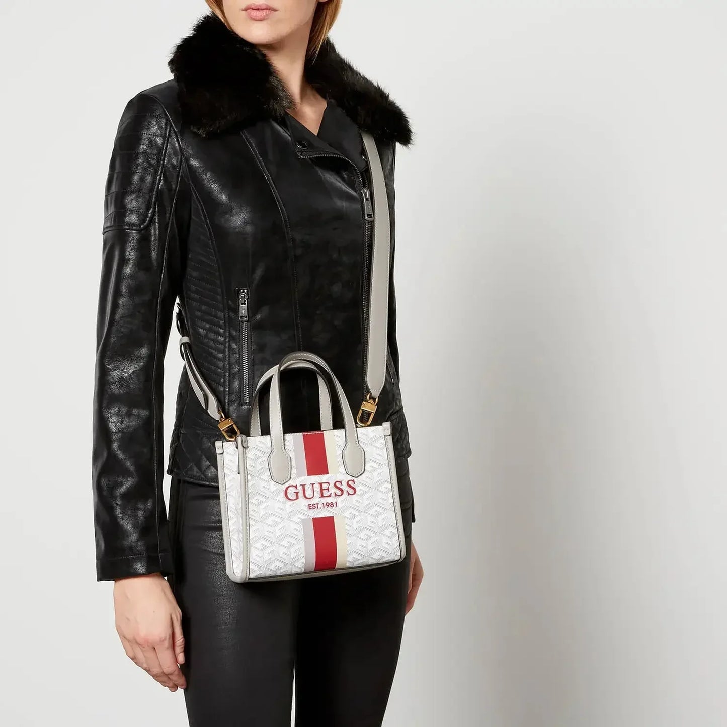 Guess Silvana Mini Faux Leather Bag – Zelldress